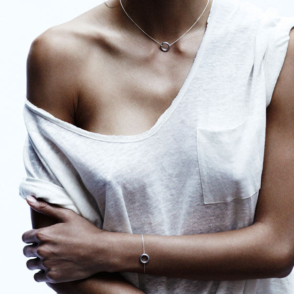 Article22 Full Circle Bracelet at maeree of mixed metals