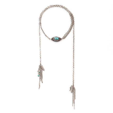 Turquoise Prayer Lariat – maeree
